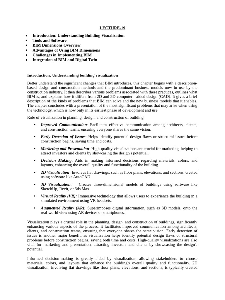 4. BIM and ARVR (2) | PDF | Virtual Reality | Augmented Reality