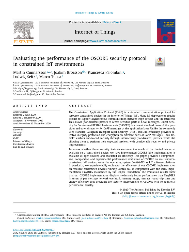 Gunnarsson | PDF | Key (Cryptography) | Proxy Server