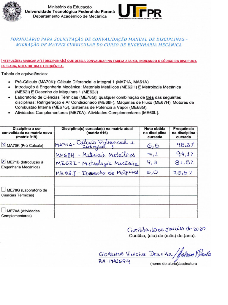 Pré-Calc e Intro À Engenharia | PDF