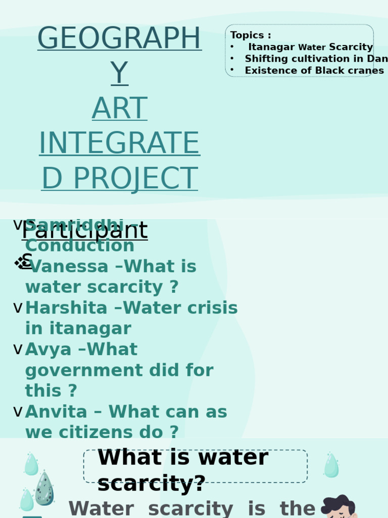Geography Art Integrated | PDF