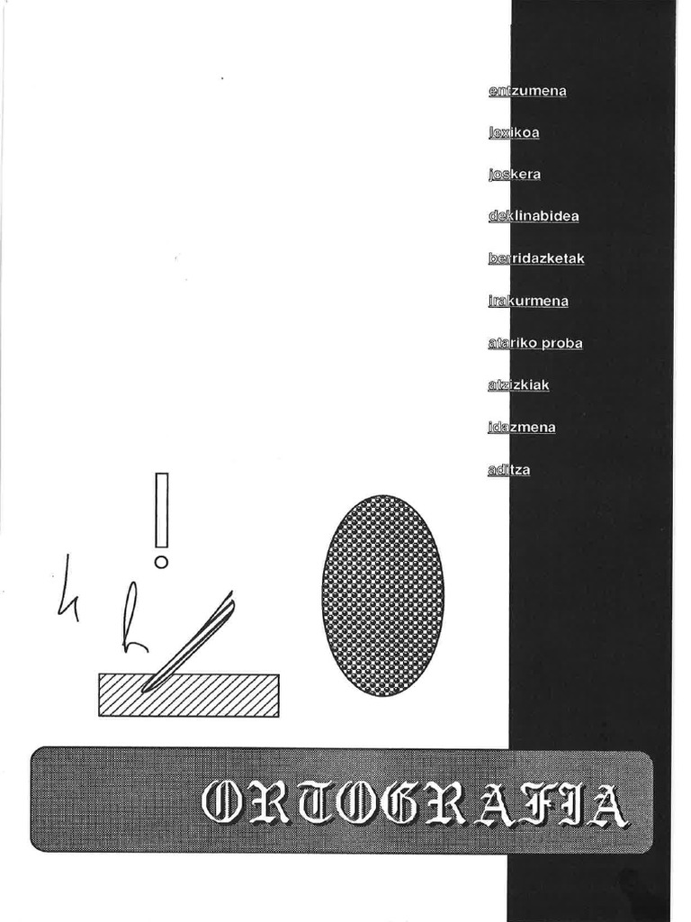 Euskara Libu-Azterketa | PDF