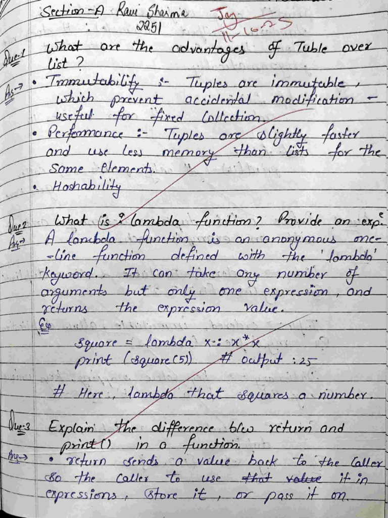 Python 3 Assignment Update 3 | PDF