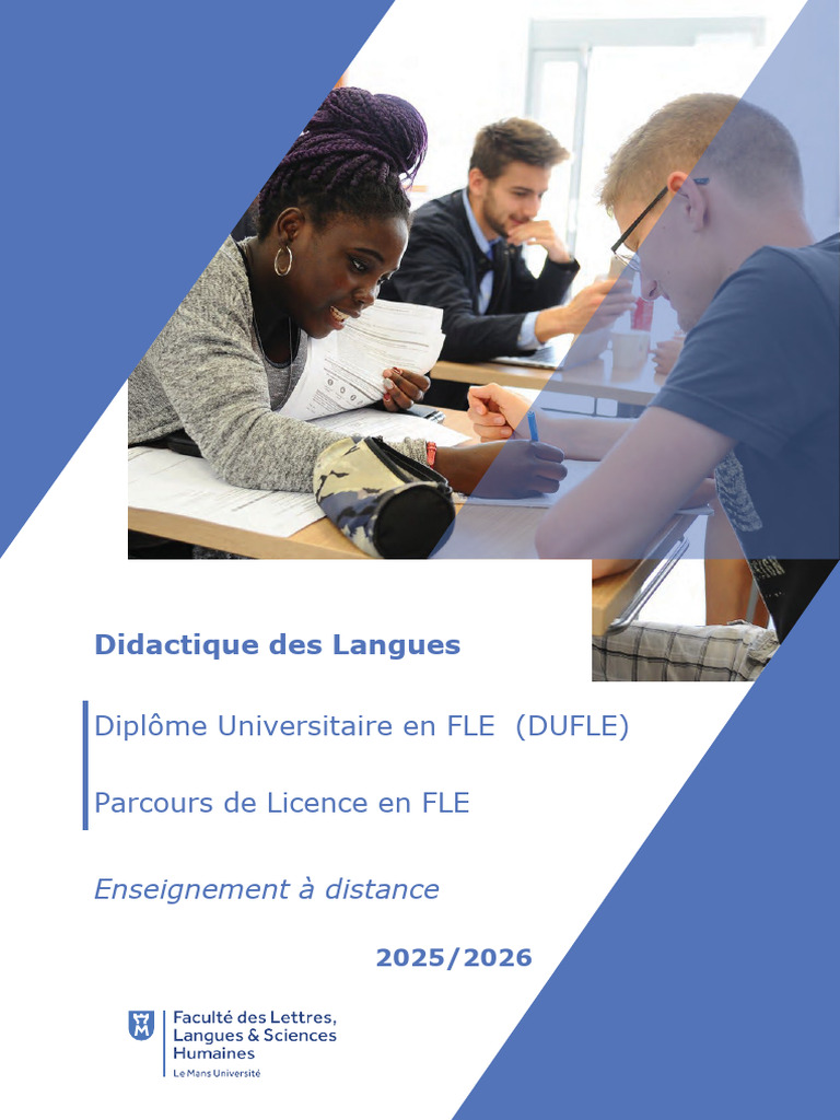 Formation à distance en FLE 2025/2026 | PDF | Apprentissage | Linguistique