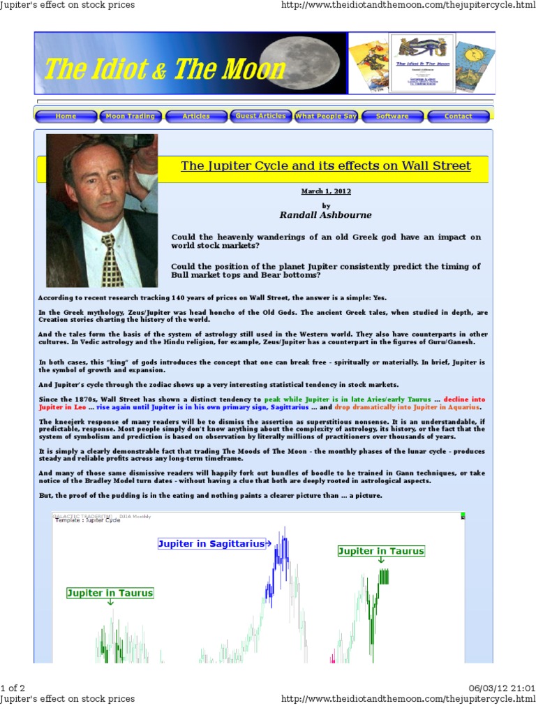 Jupiter Cycle | PDF | Astrology | Jupiter