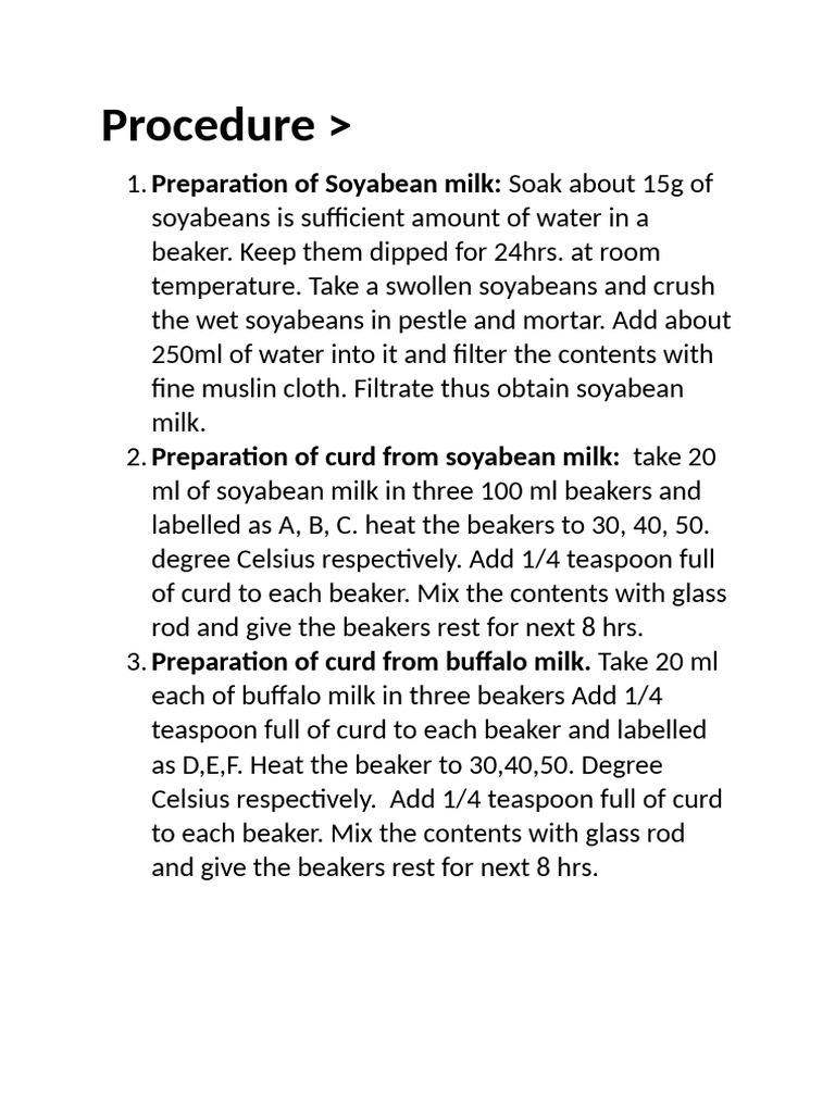Procedure | PDF