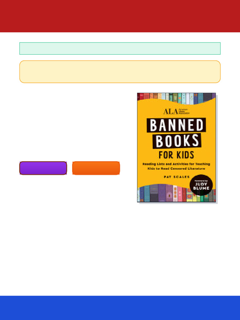 Banned Books for Kids: Reading Lists and Activities for Teaching Kids ...
