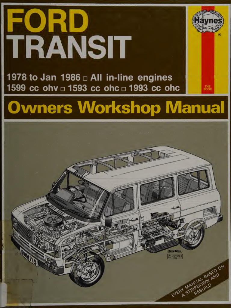 Ian Coomber - Haynes Ford Transit Owners Workshop Manual-Haynes ...