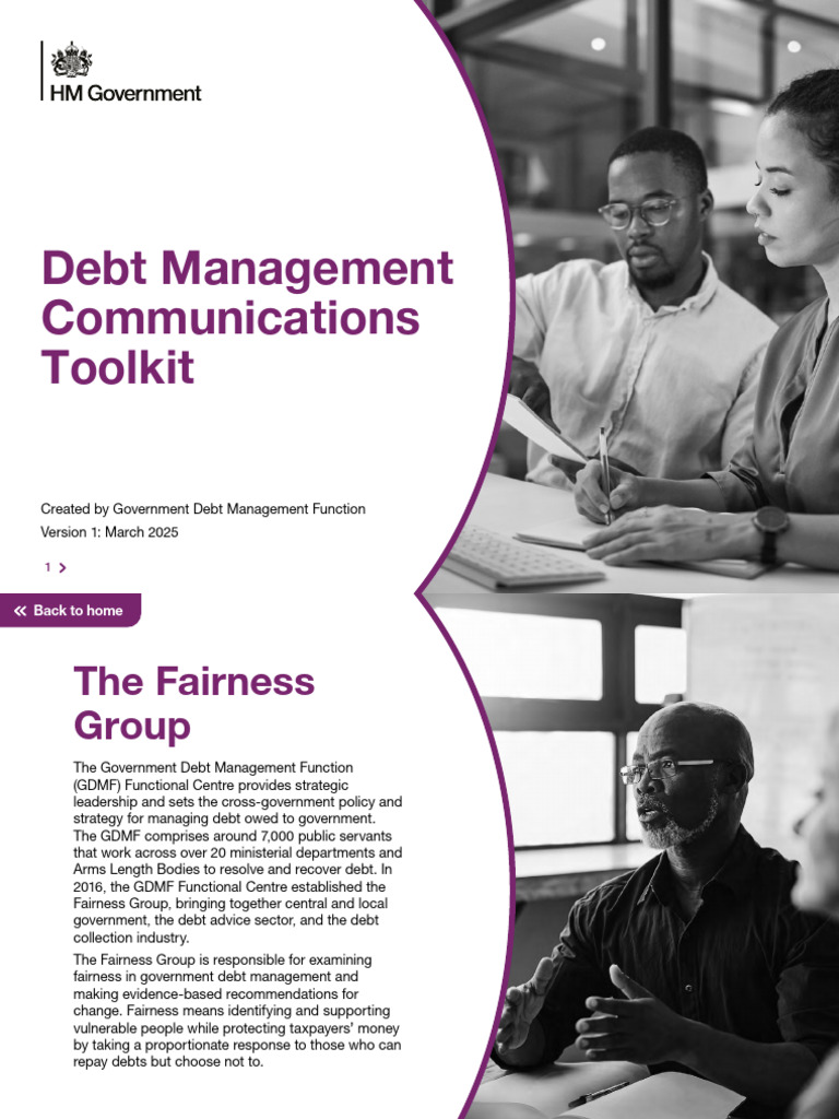 GDMF Debt Management Communications Toolkit V1 March 2025 | PDF | Cost ...