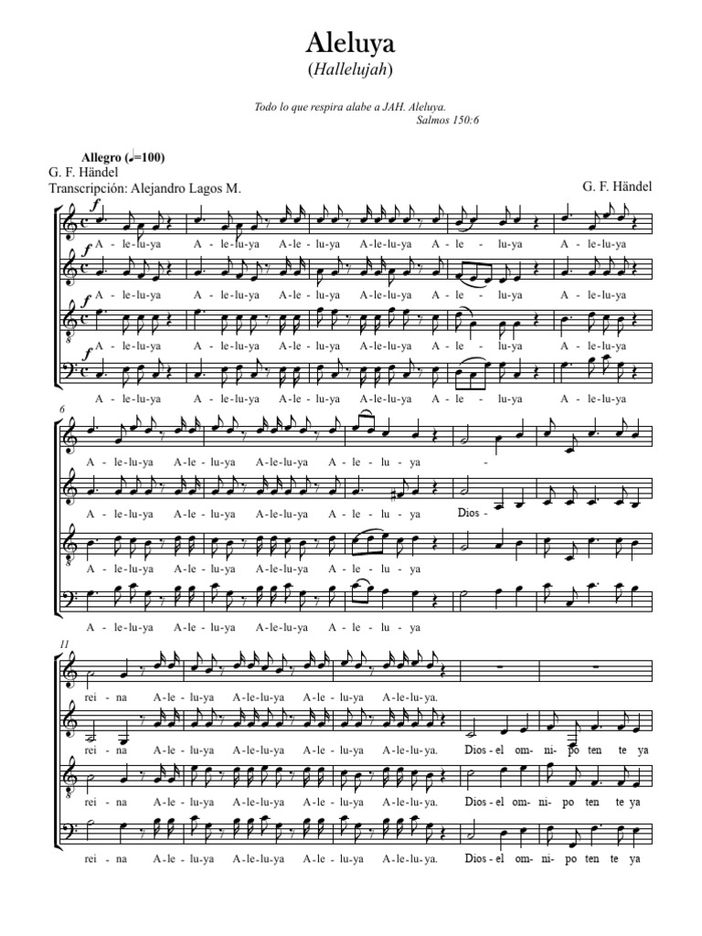 Aleluya | PDF