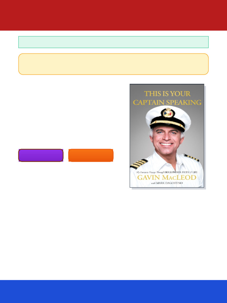 This is your captain speaking my fantastic voyage through hollywood ...