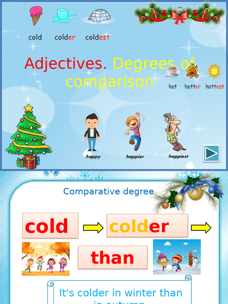 Degrees of Comparison of Adjectives (4th Form) | PDF