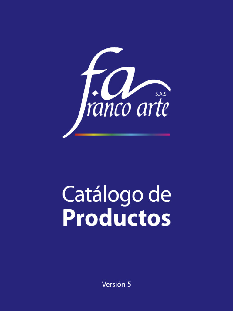 Óleos y Acrílicos Franco Arte: Colores y Calidad | PDF | Pintura al ...