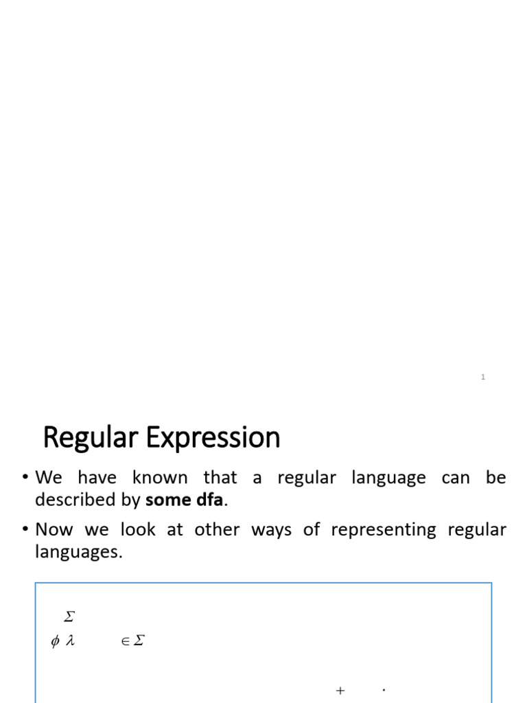 FLAT - Ch-3 | PDF | Regular Expression | String (Computer Science)