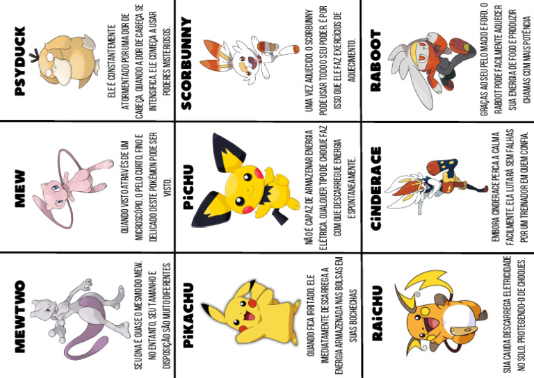 Características e Poderes de Psyduck | PDF