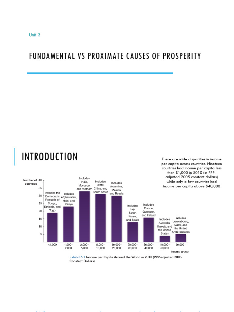 18 Proximate Vs Fundamental Causes of Prosperity | PDF | Institution ...