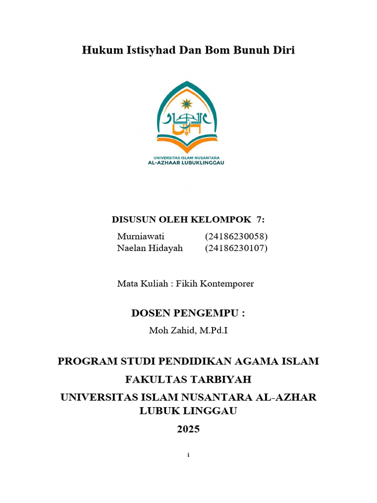 mk fikih kontemporer kel-7-1 (1) | PDF