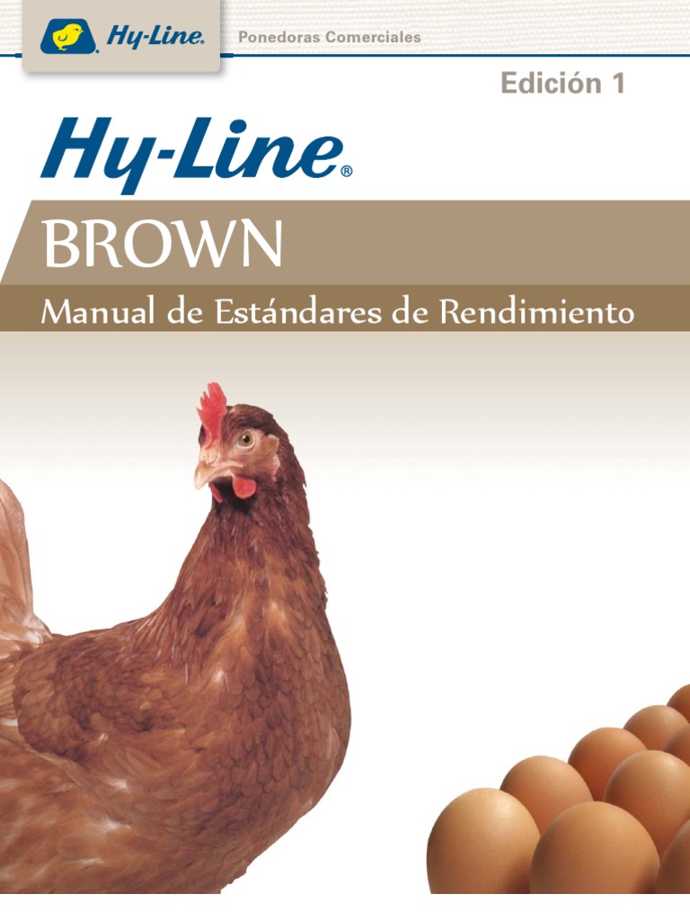 Hy Line Brown Ponedora Comercial | PDF | Aves | Agua