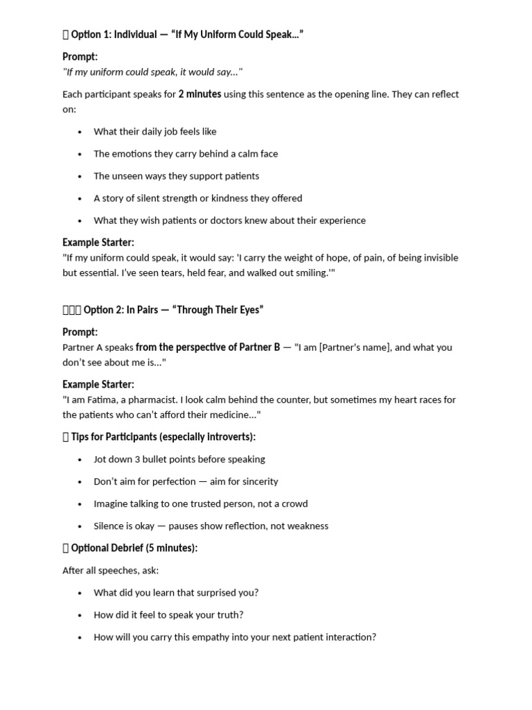 If My Uniform Could Speak | PDF