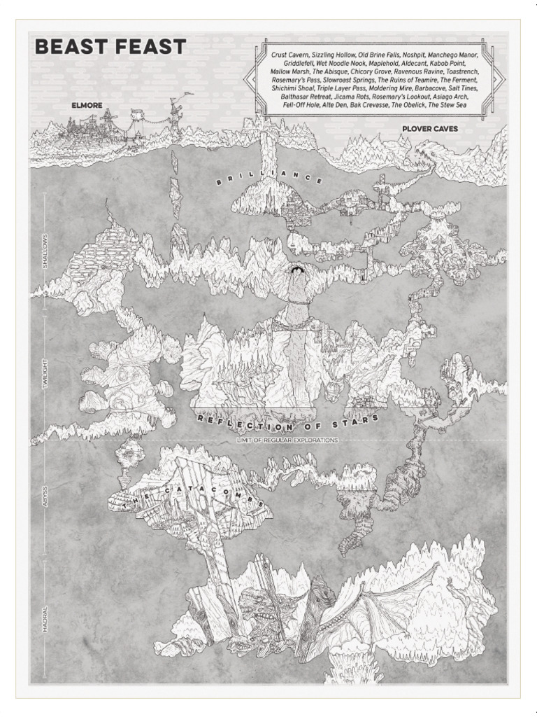Beast Feast Map | PDF