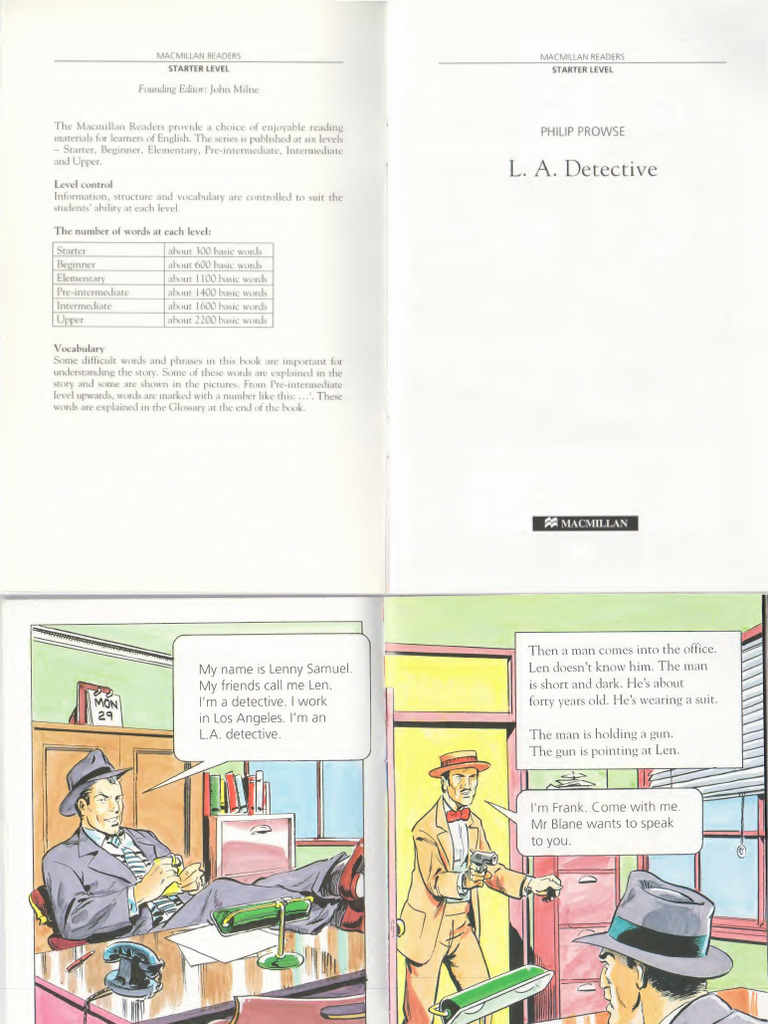 L.A. Detective: Macmillan Starter Level | PDF