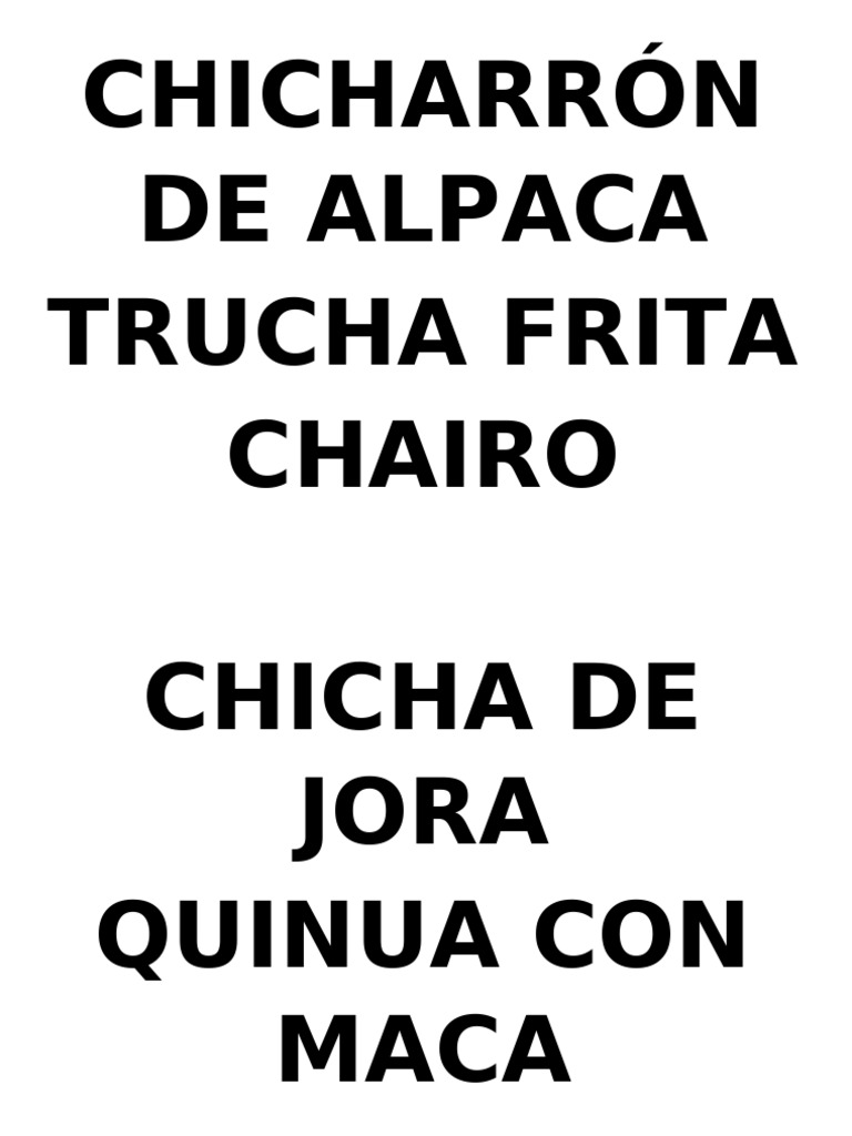 Letras Puno | PDF
