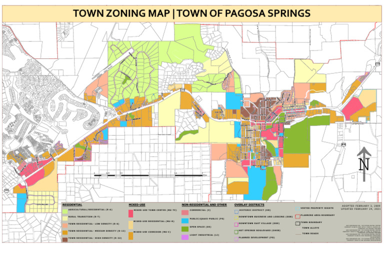 24 X 36 Town Zoning Map | PDF