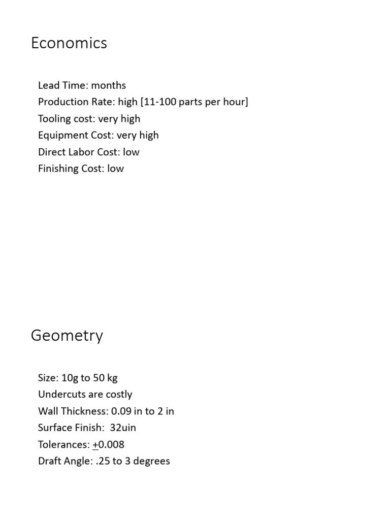 die casting | PDF | Metalworking | Building Materials