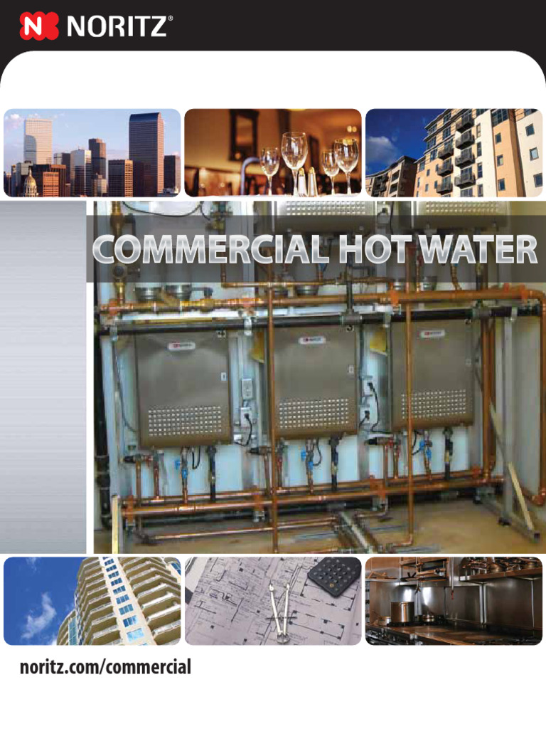 Noritz - NC380-SV-ASME-NG - Brochure | PDF | Water Heating | Heat Exchanger