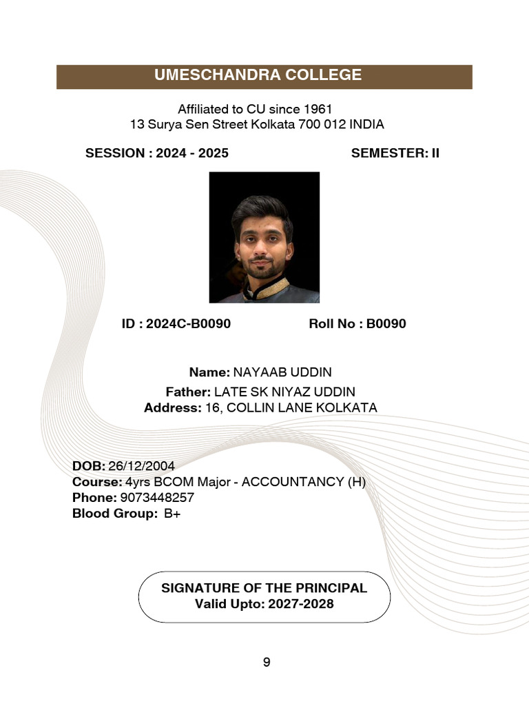Umeschandra College: Affiliated To CU Since 1961 13 Surya Sen Street ...