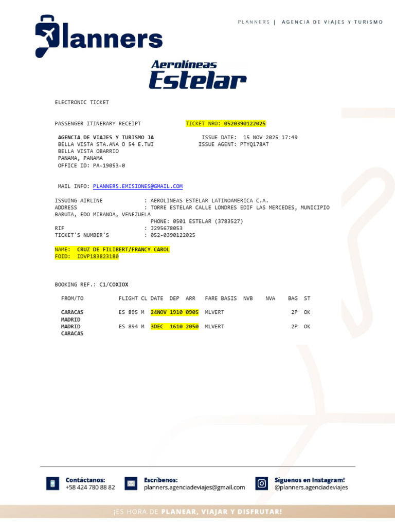 Boleto Ccs Mad Ccs Francy C | PDF