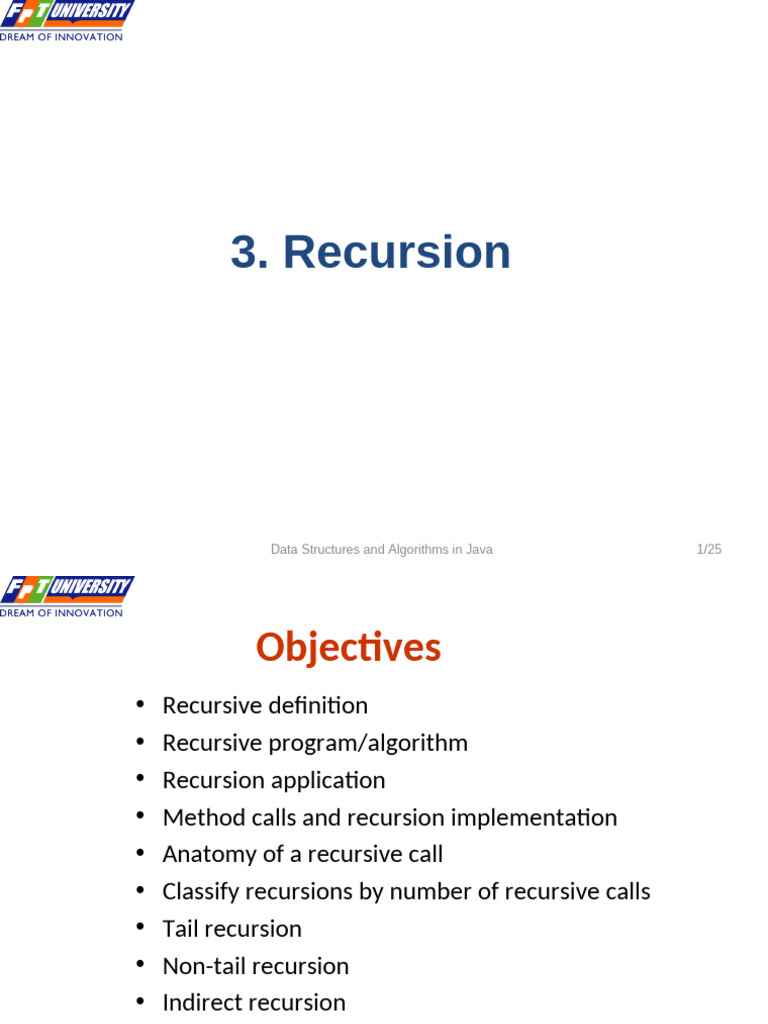 3-Recursion | PDF | Recursion | Method (Computer Programming)