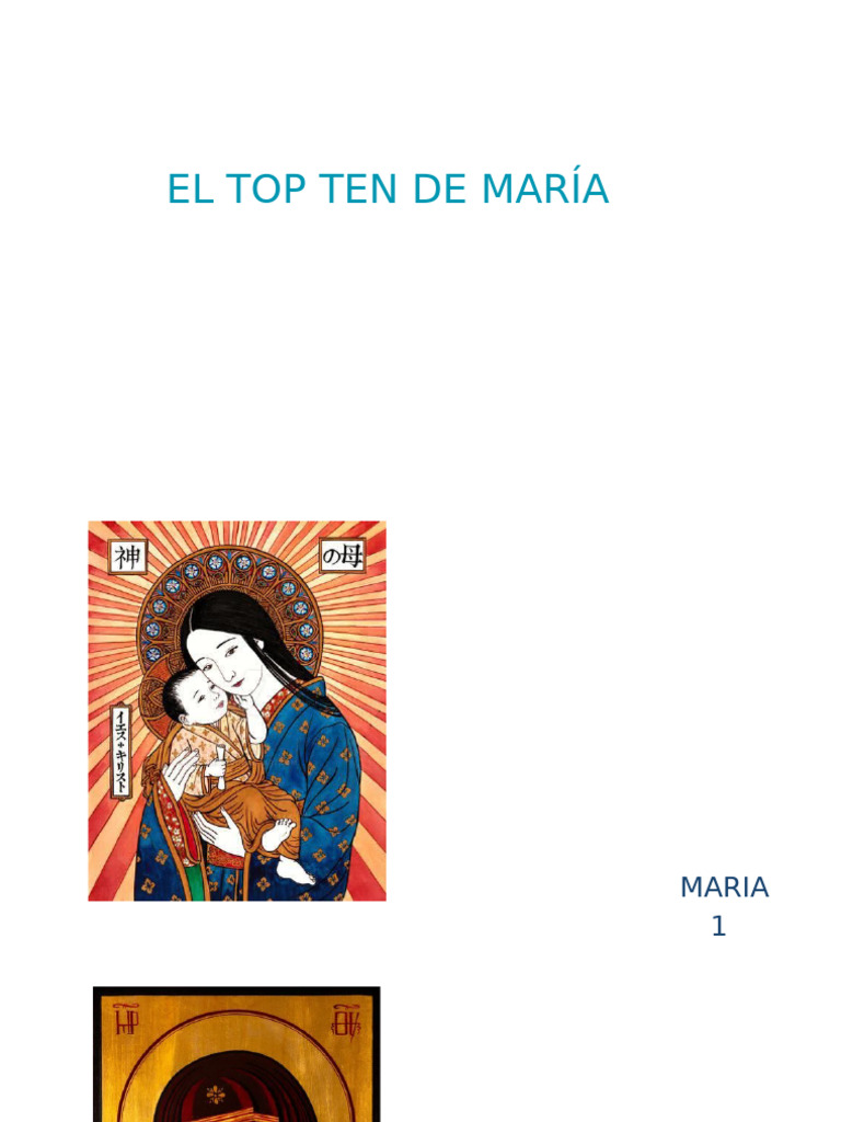 Top Ten Maria ! | PDF