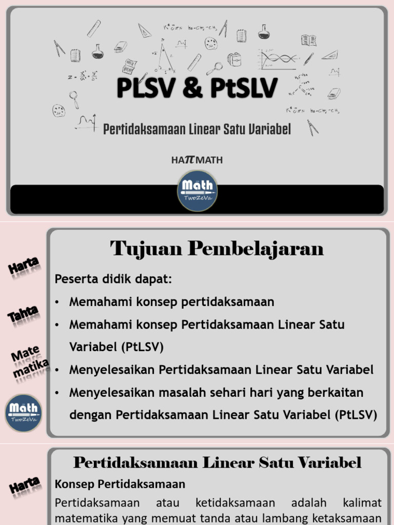 Modul PLSV & PTSLV Part 2 25 | PDF