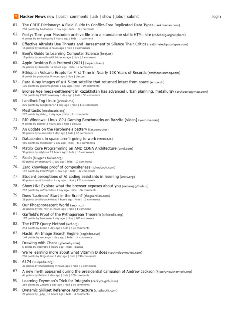 Hacker News 2 | PDF | Computing | Software