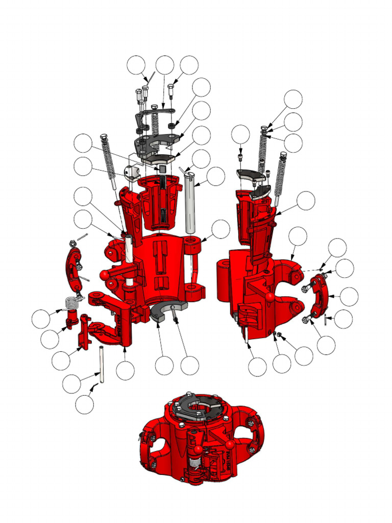 BVM YC Elevator Parts List | PDF | Washer (Hardware)