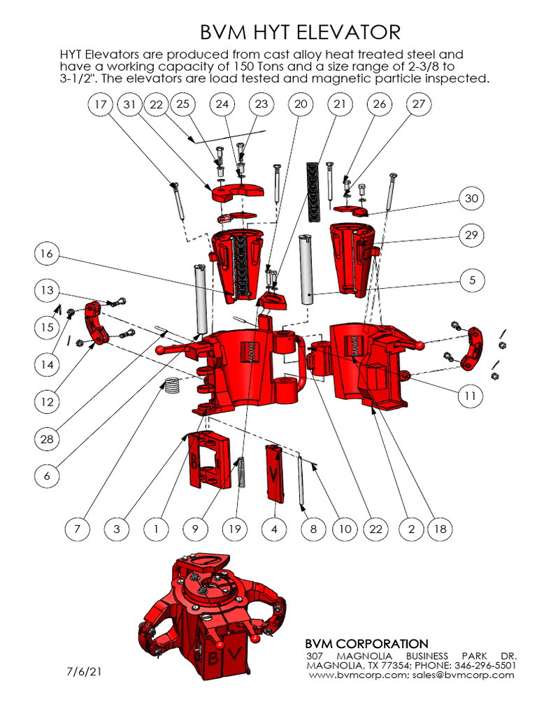 Slip Type Elevator – HYT | PDF