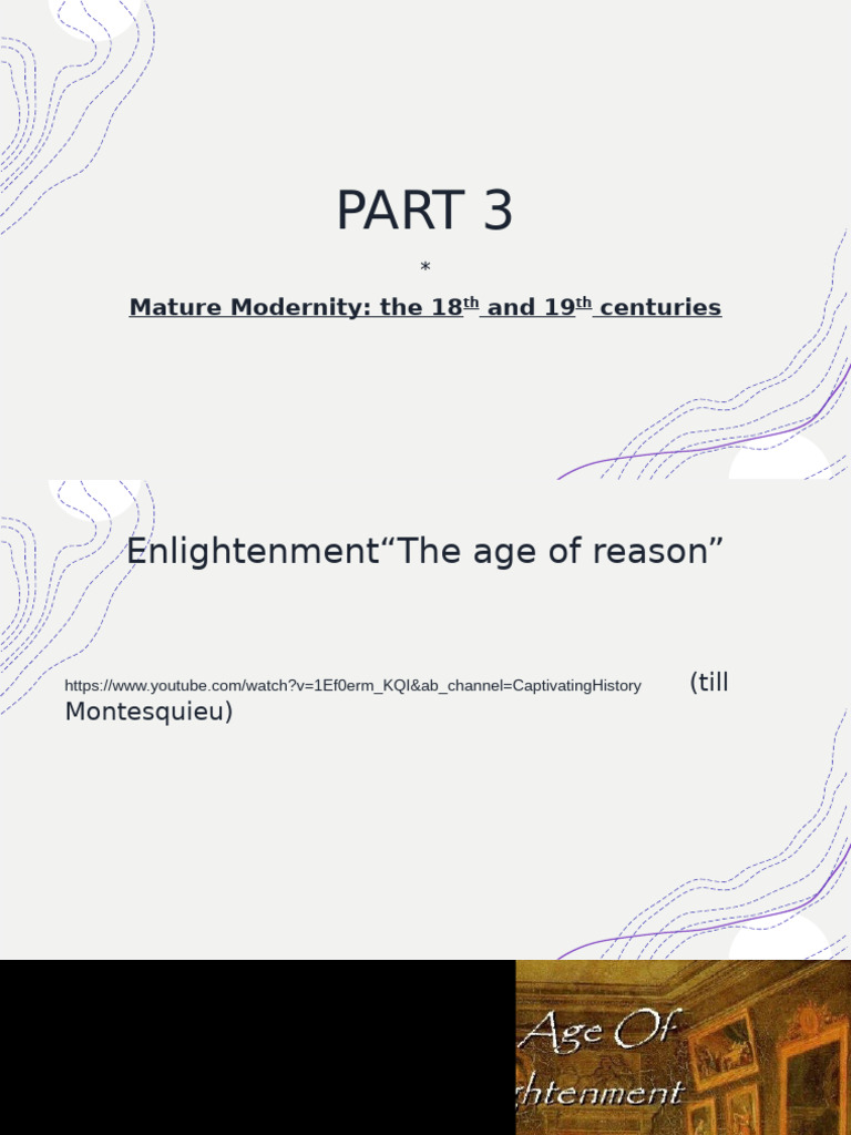 Slides Part3 | PDF | Reason | Age Of Enlightenment