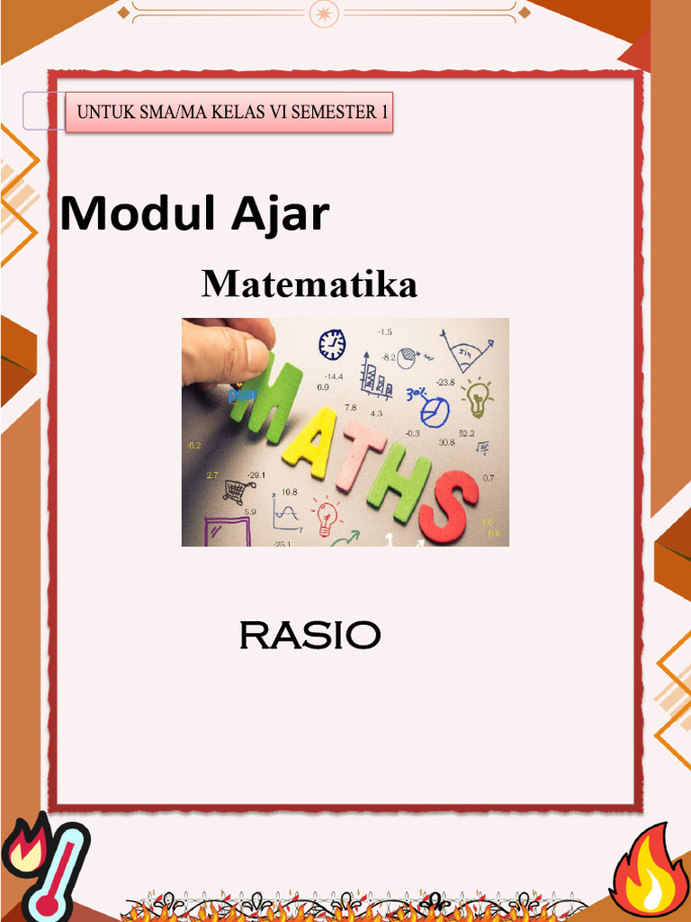 Modul Ajar Matematika: Konsep Rasio SD VI | PDF