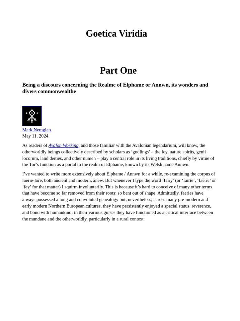 Goetica Viridia | PDF | Fairies | Persephone