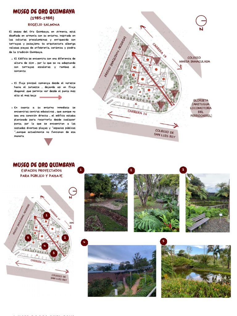 Museo del Oro Quimbaya: Arquitectura y Paisaje | PDF | Museo | edificio