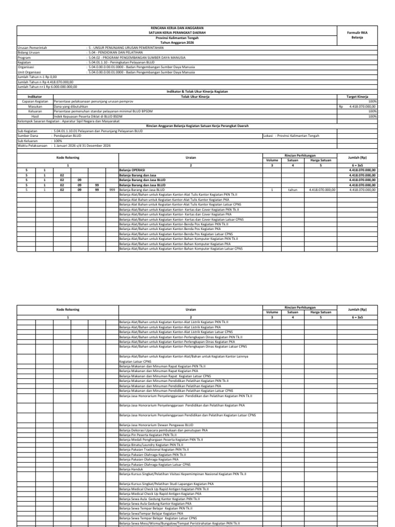 Rka Blud Bpsdm Fix | PDF