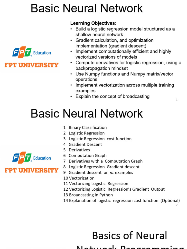 1.2 Basic Neural Network | PDF | Derivative | Statistical Classification