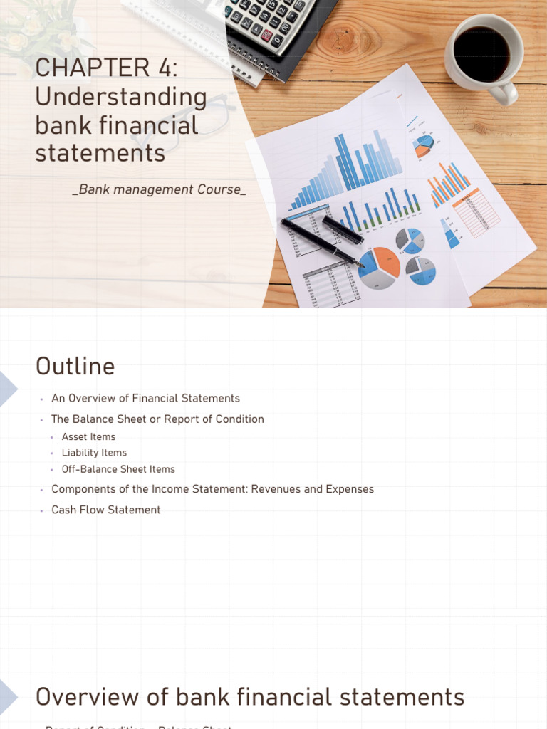Chapter 4 - Understanding Bank Financial Statements | PDF | Expense ...