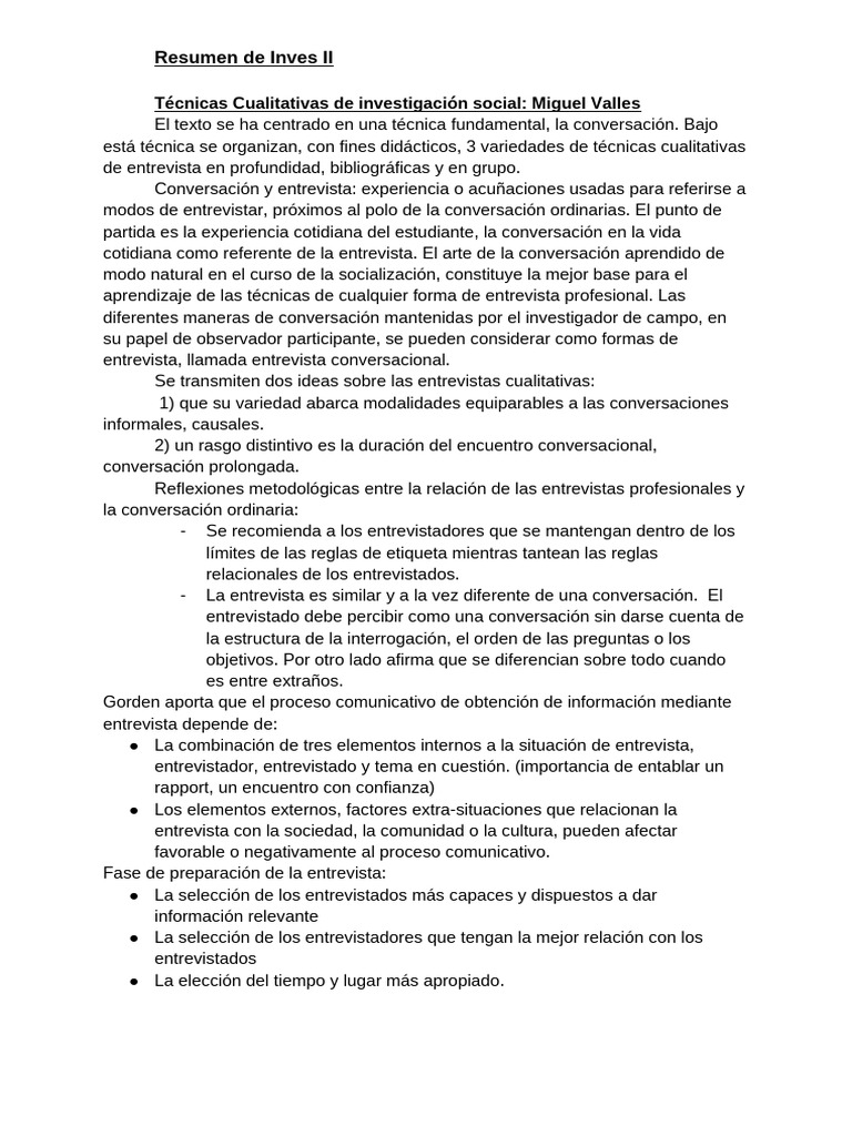 Resumen de Inves II | PDF | Teoría | Datos