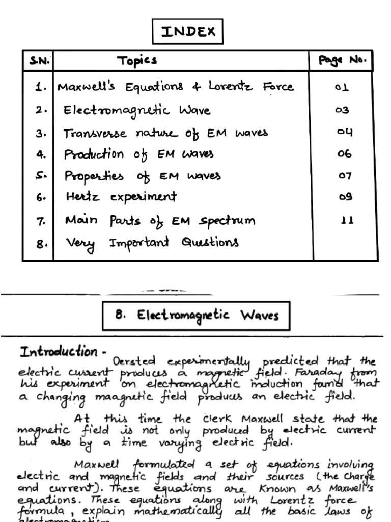 EM Wave | PDF