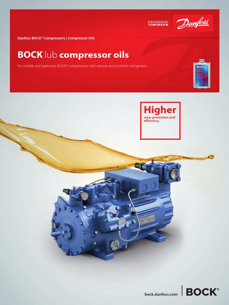 Best Compressor Oils for BOCK® Systems | PDF | Sustainable Technologies ...