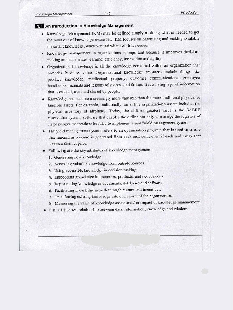 GE3755 - Knowledge Management | PDF