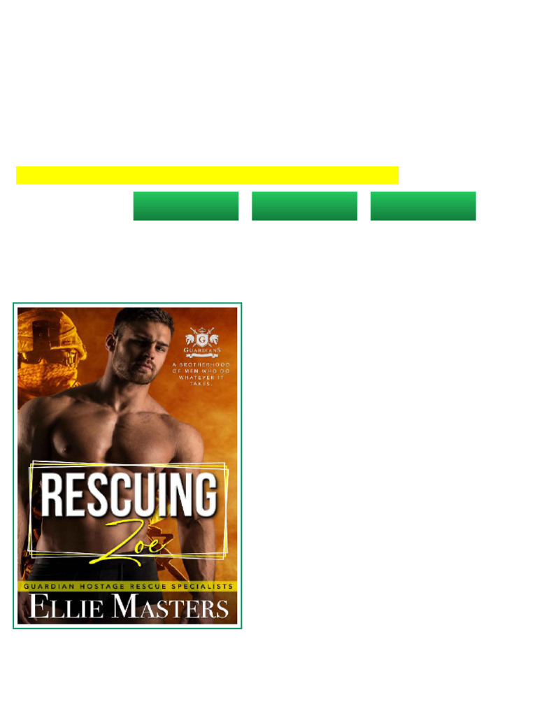 (Ebook) Rescuing Zoe: Ex-Military Special Forces Hostage Rescue ...