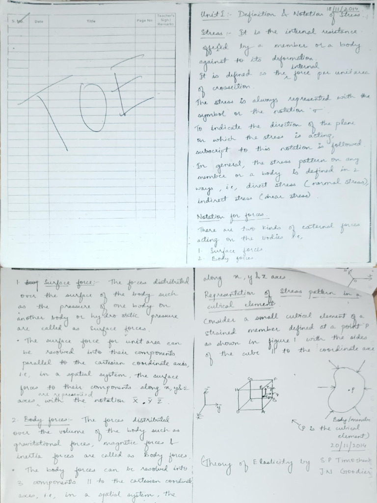 Toe Notes | PDF