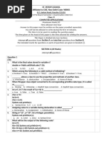 Programming Principles Assessment 2024 | PDF | Control Flow | Computer ...
